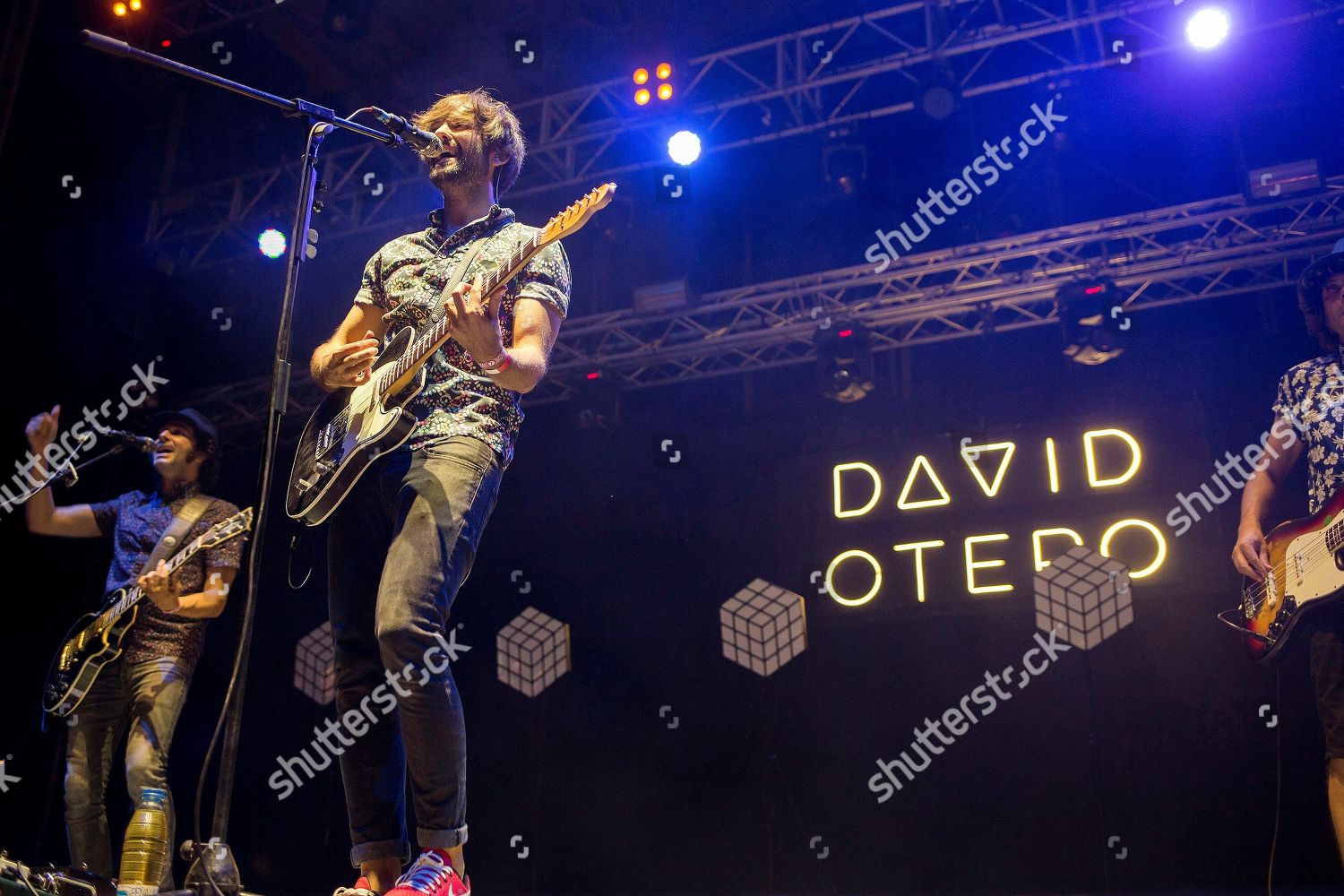 Spanish Singer David Otero Performs On Editorial Stock Photo - Stock ...