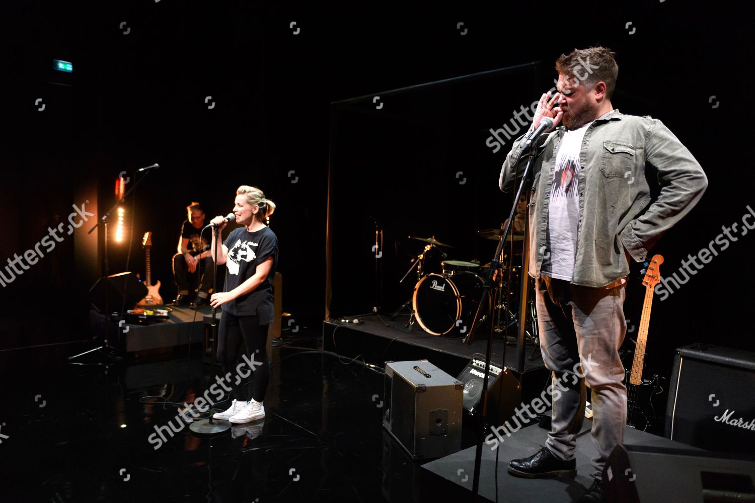 Simon Donaldson Cora Bissett Grant Orourke Editorial Stock Photo ...