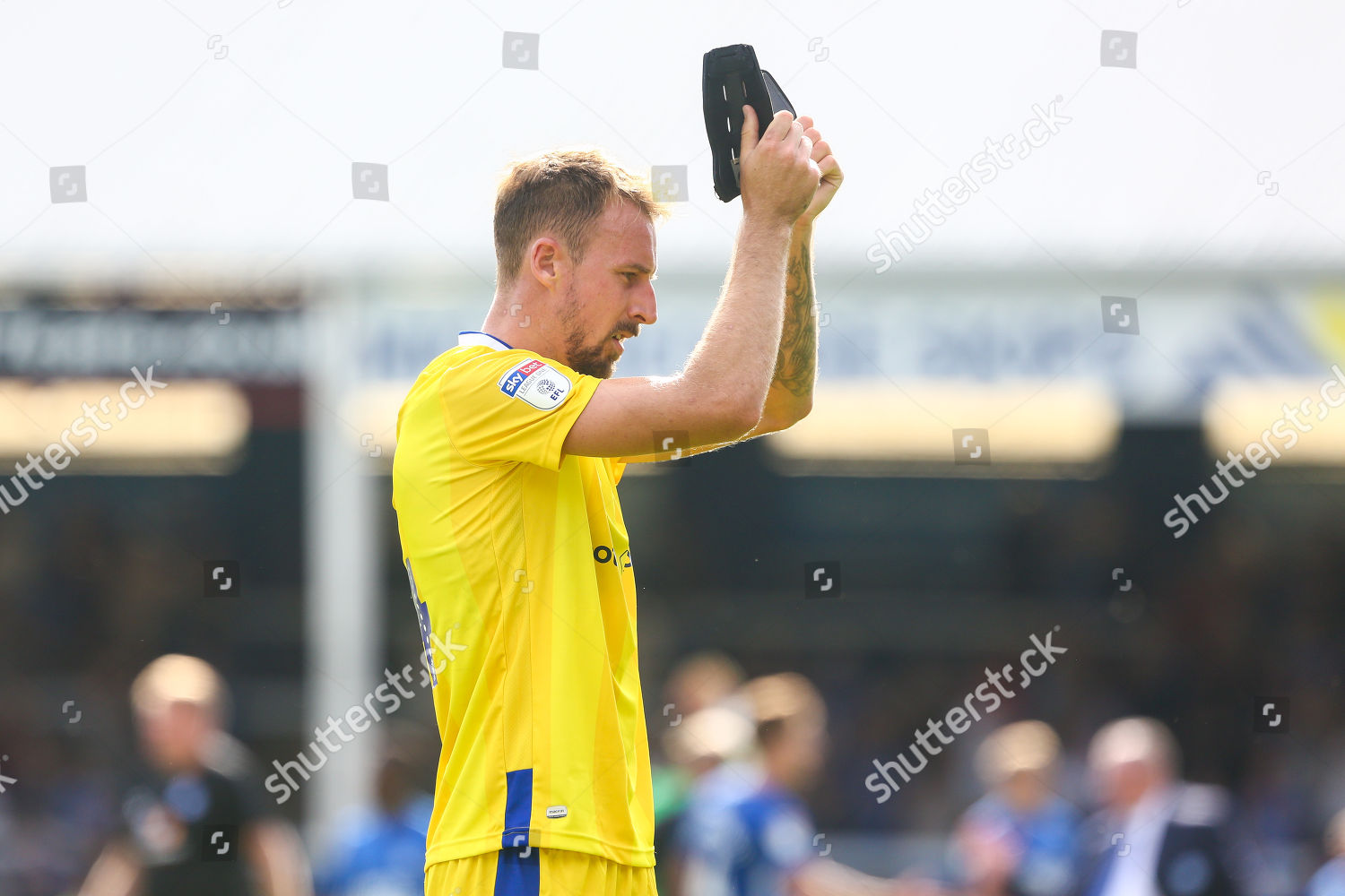 Chris Lines Bristol Rovers Applauds Fans Editorial Stock Photo - Stock ...