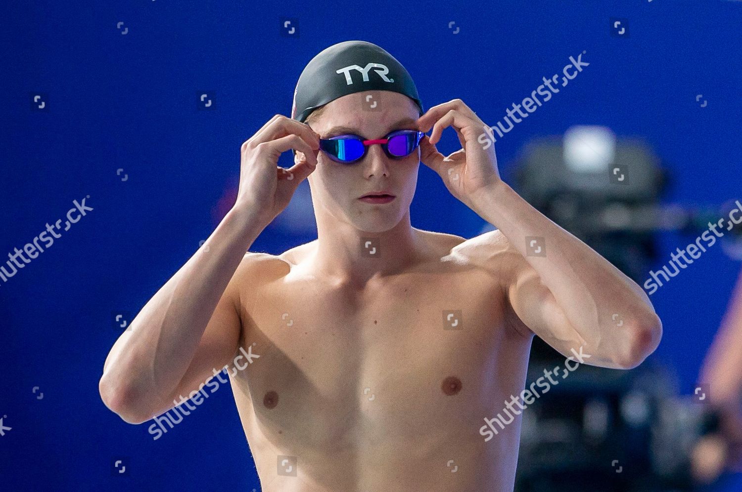 Great Britains Duncan Scott Prepares Compete Editorial Stock Photo ...