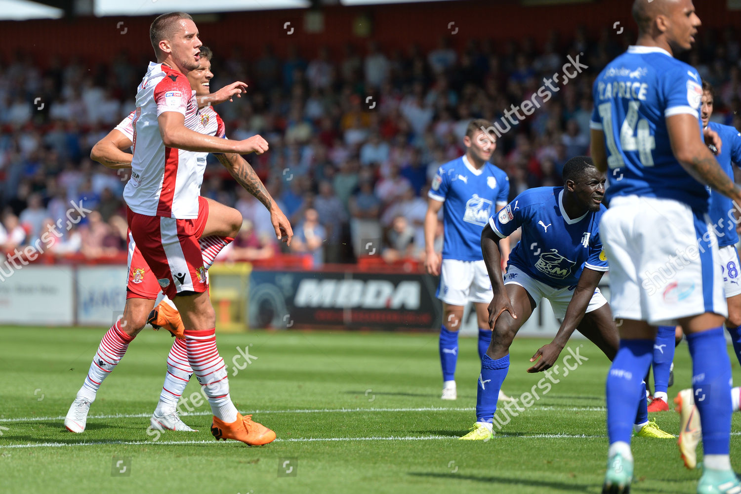 James Ball Stevenage Scores First Goal Editorial Stock Photo - Stock ...