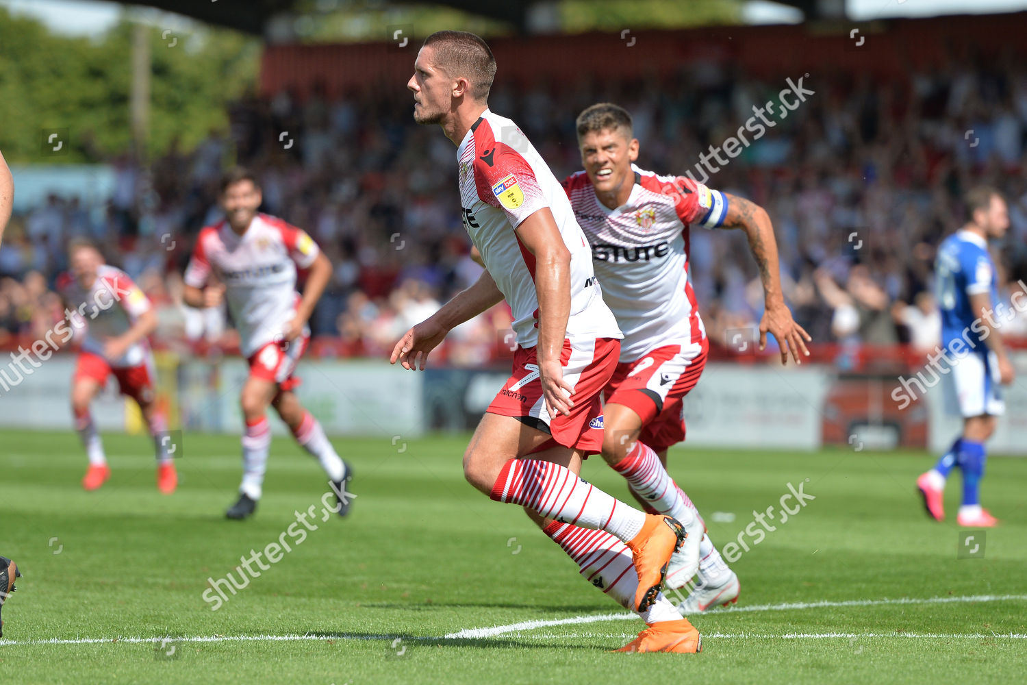 James Ball Stevenage Scores First Goal Editorial Stock Photo - Stock ...