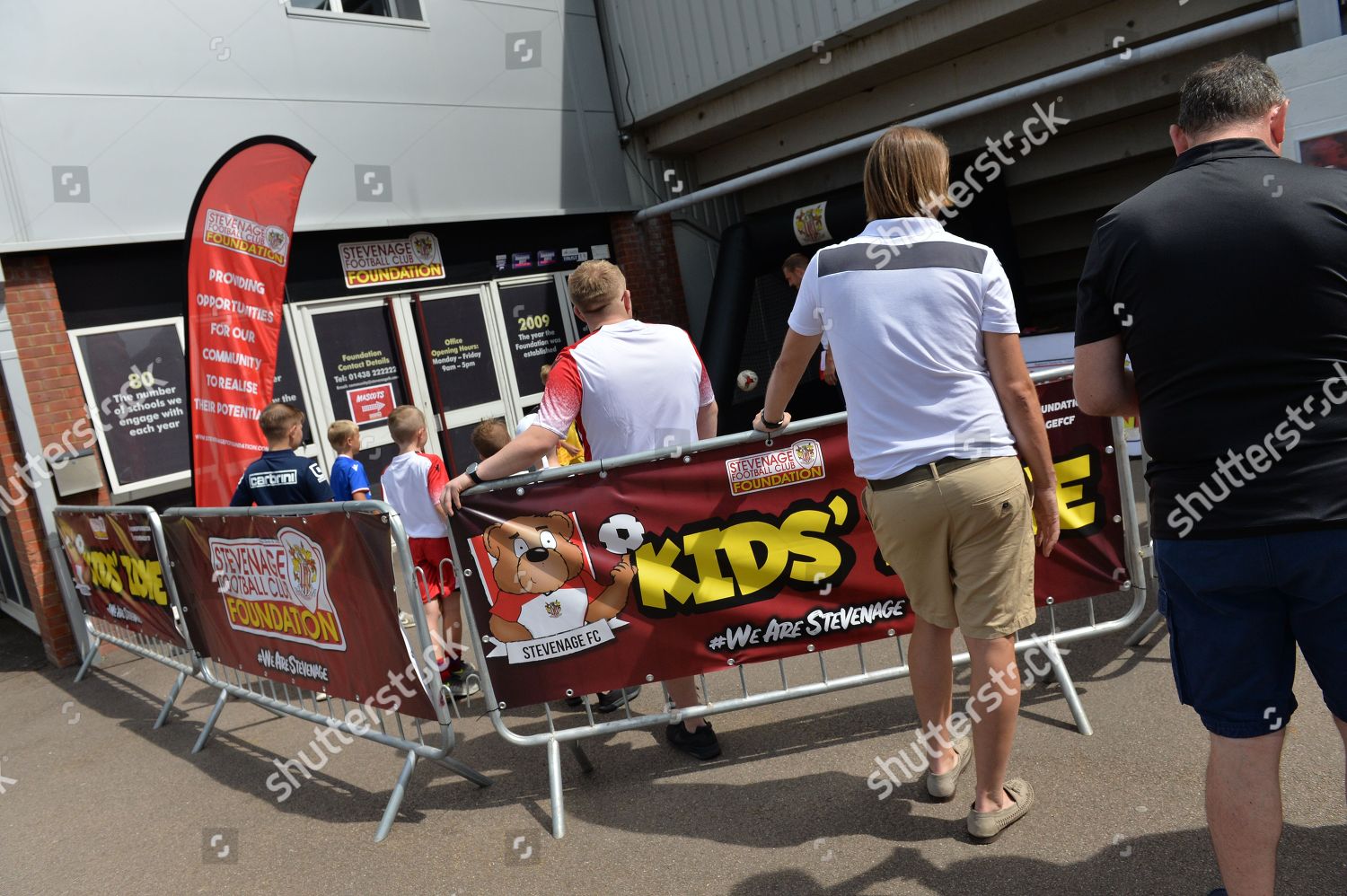 Boro Kids Zone During Stevenage Vs Editorial Stock Photo - Stock Image ...