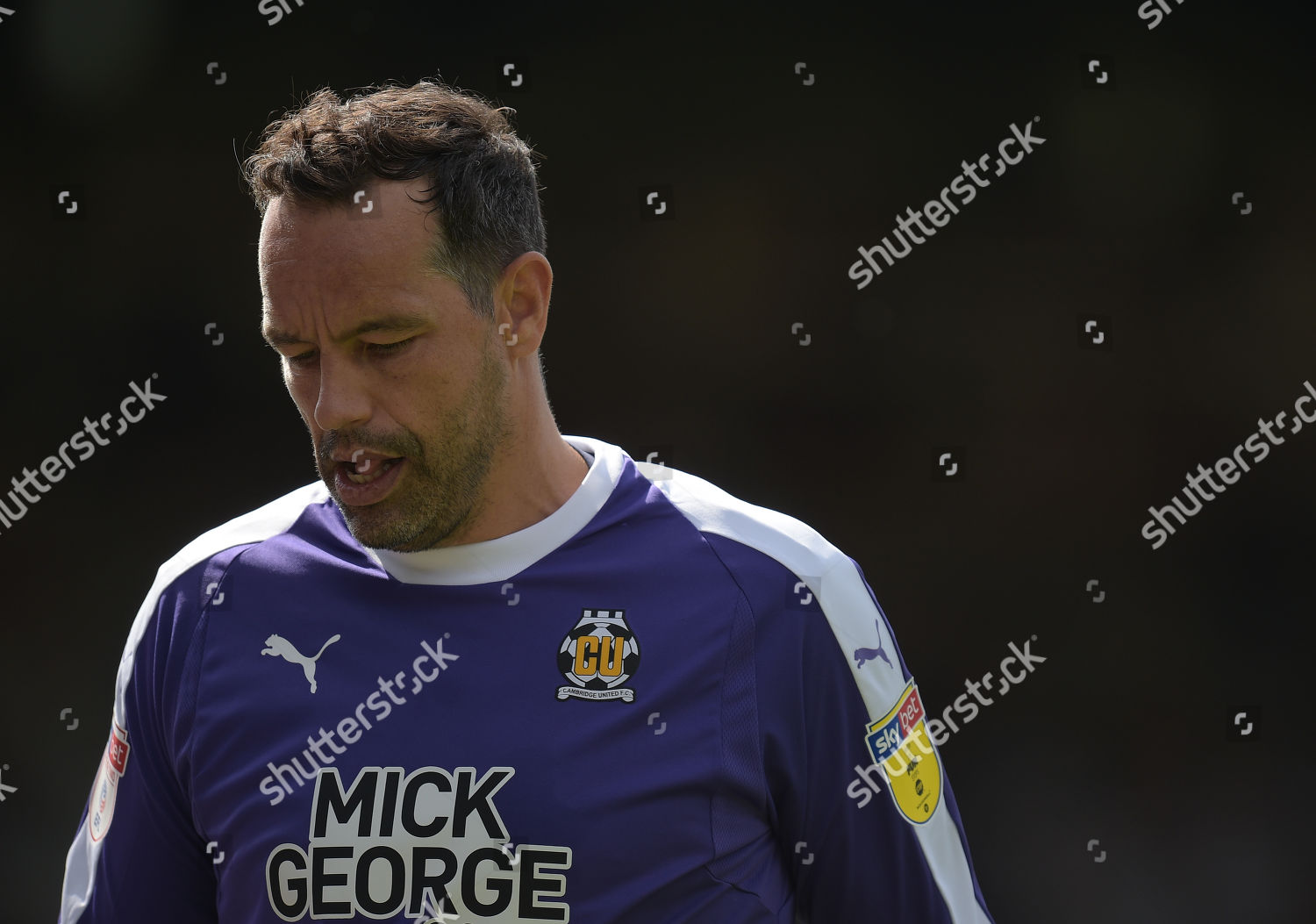 CAMBRIDGE UNITED GOALKEEPER DAVID FORDE Editorial Stock Photo - Stock ...