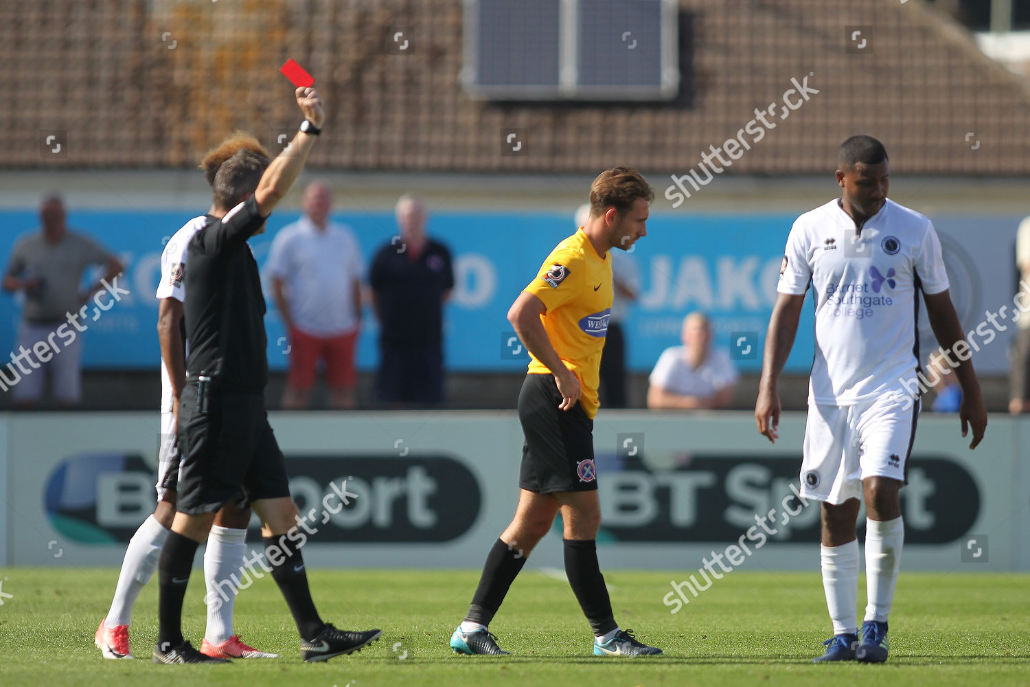 Ben Goodliffe Dagenham Shown Red Card Editorial Stock Photo - Stock ...