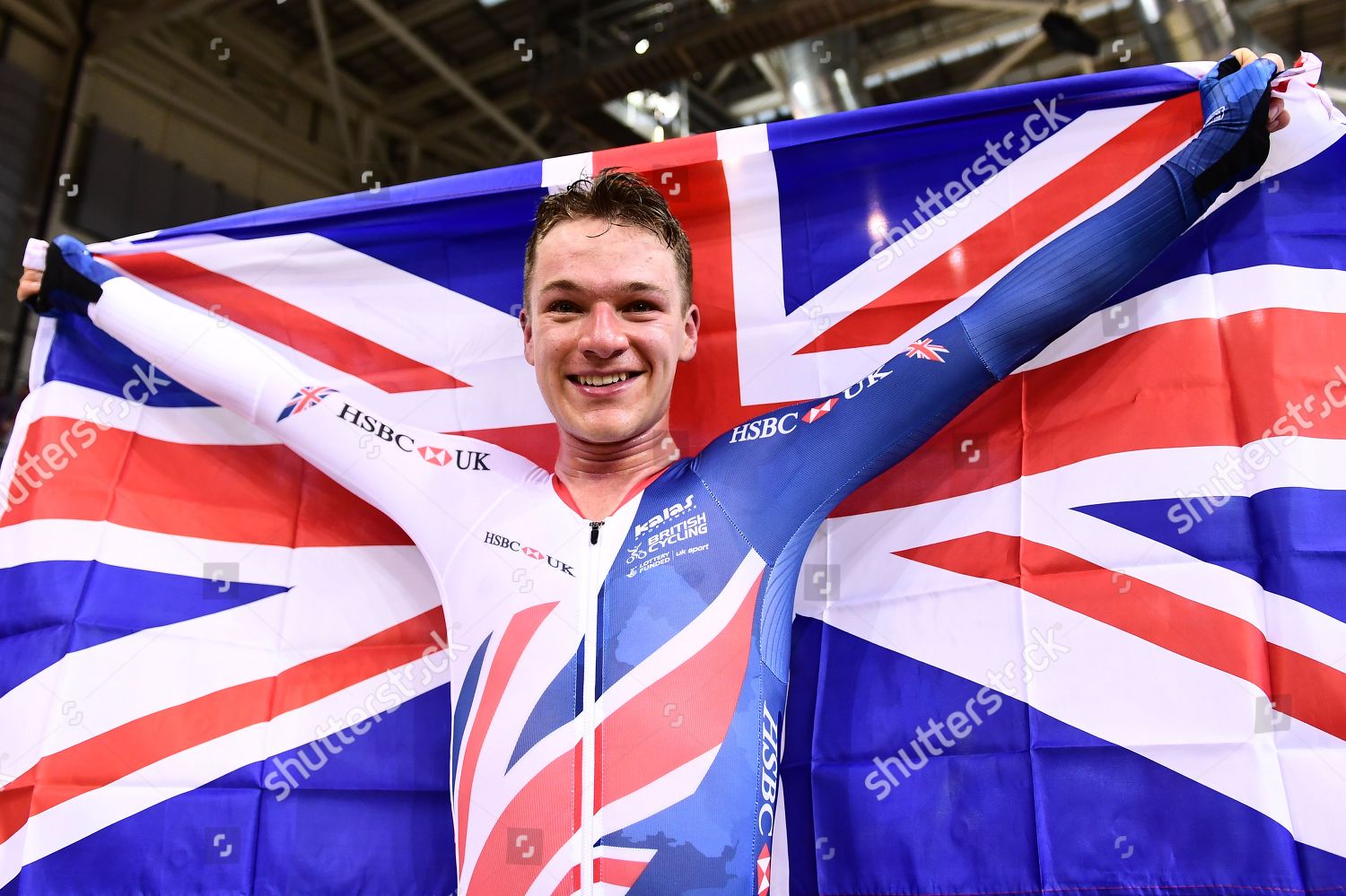 Ethan Hayter Great Britain Celebrates Becoming Editorial Stock Photo ...
