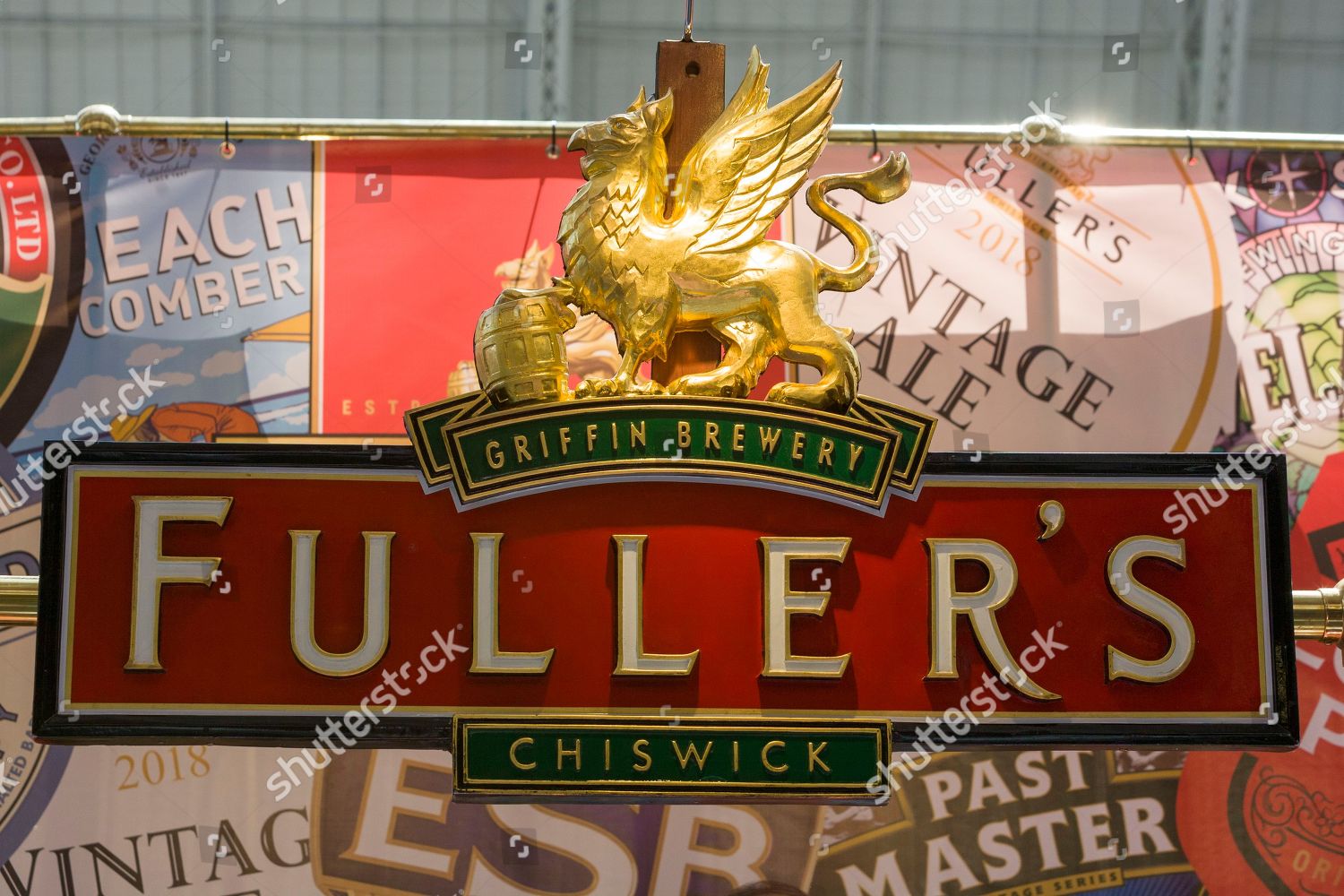 Fullers Brewery Bar Sign Editorial Stock Photo - Stock Image | Shutterstock