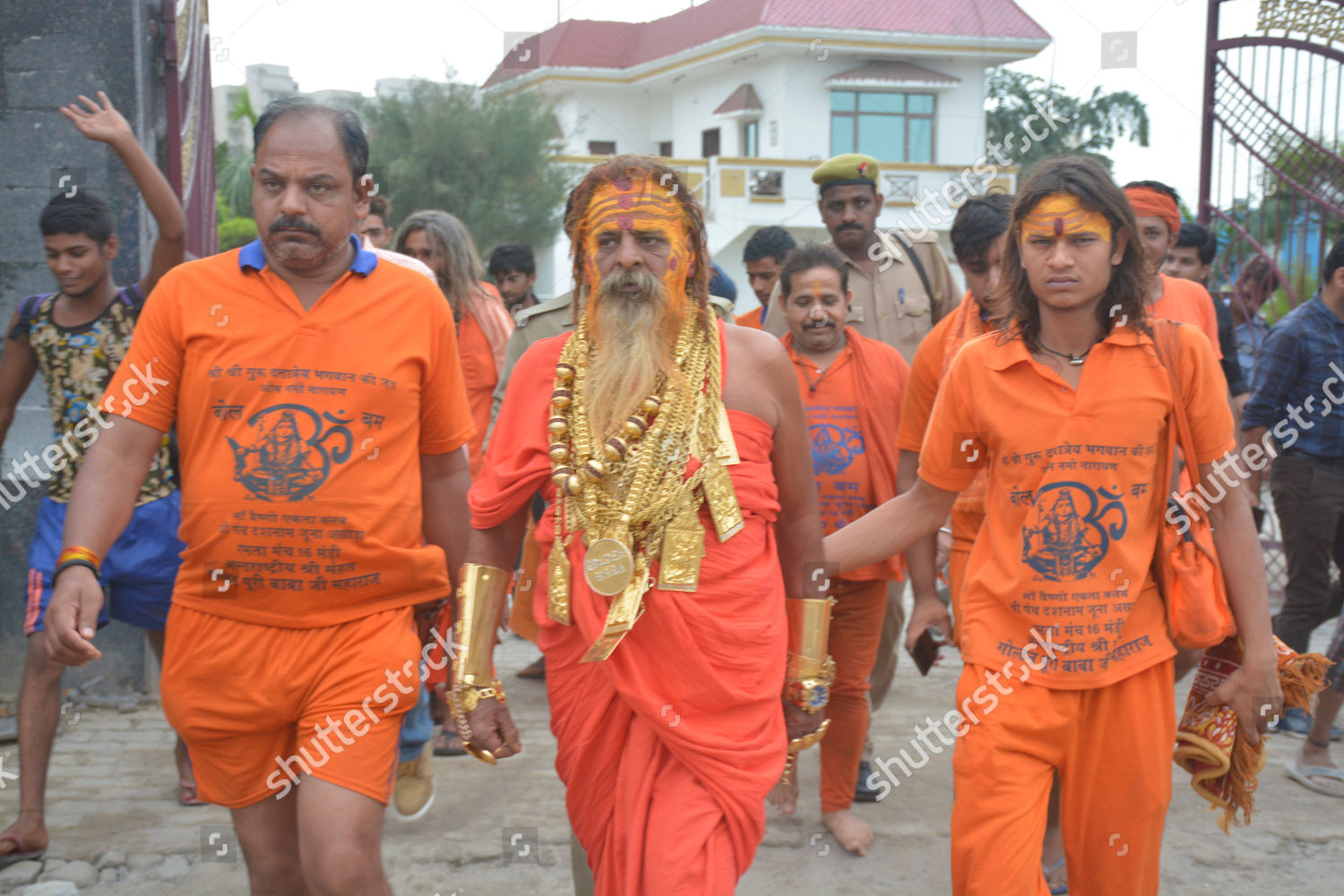 58 Year Old Golden Baba Aka Editorial Stock Photo - Stock Image ...