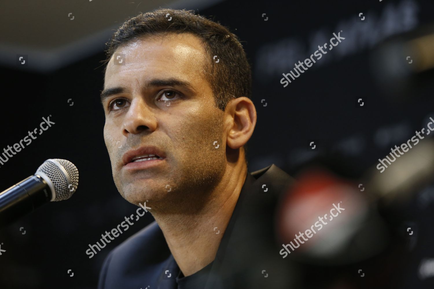 Mexican Former Soccer Player Rafael Marquez Editorial Stock Photo ...