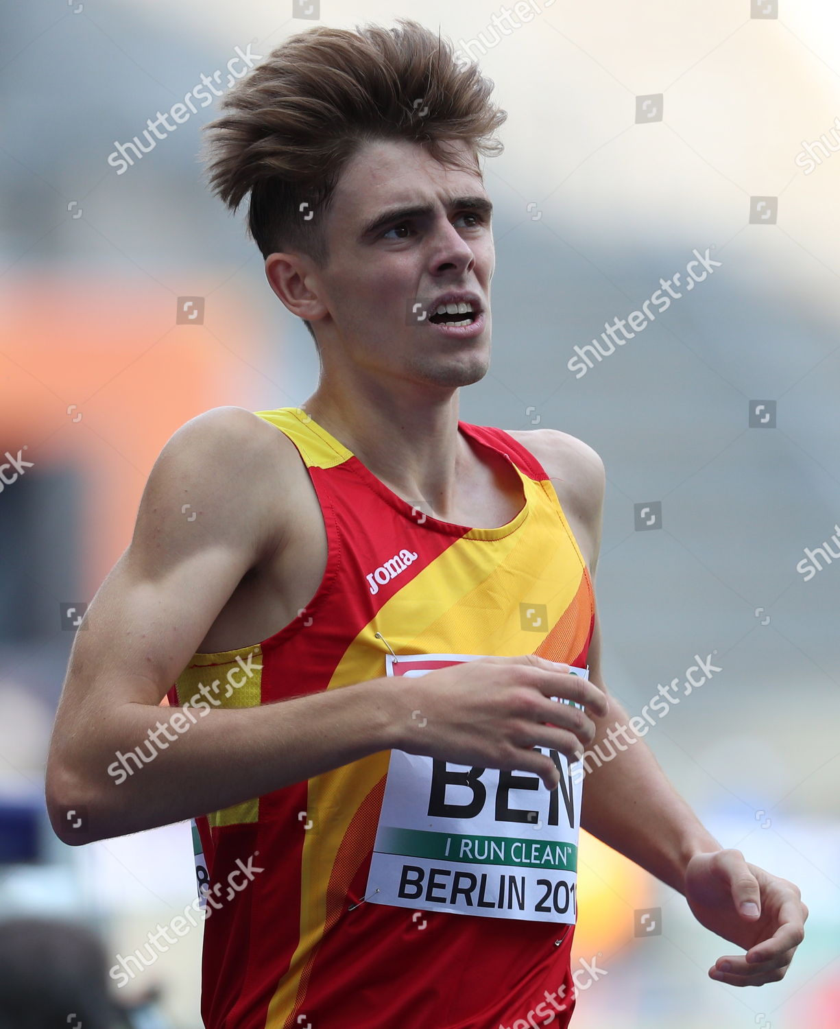 Adrian Ben Spain Competes Mens 1500m Editorial Stock Photo - Stock ...