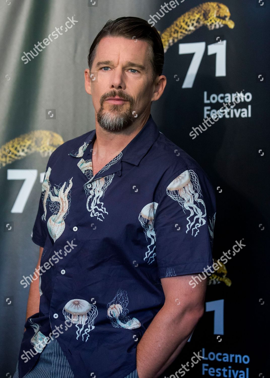 American Actor Director Ethan Hawke Poses Editorial Stock Photo - Stock ...