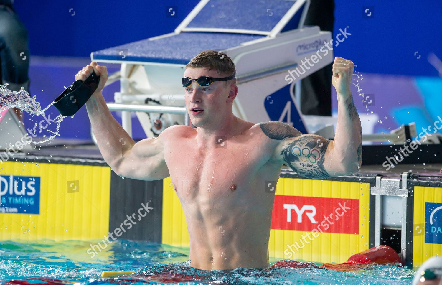 Great Britains Adam Peaty Races Gold Editorial Stock Photo - Stock ...