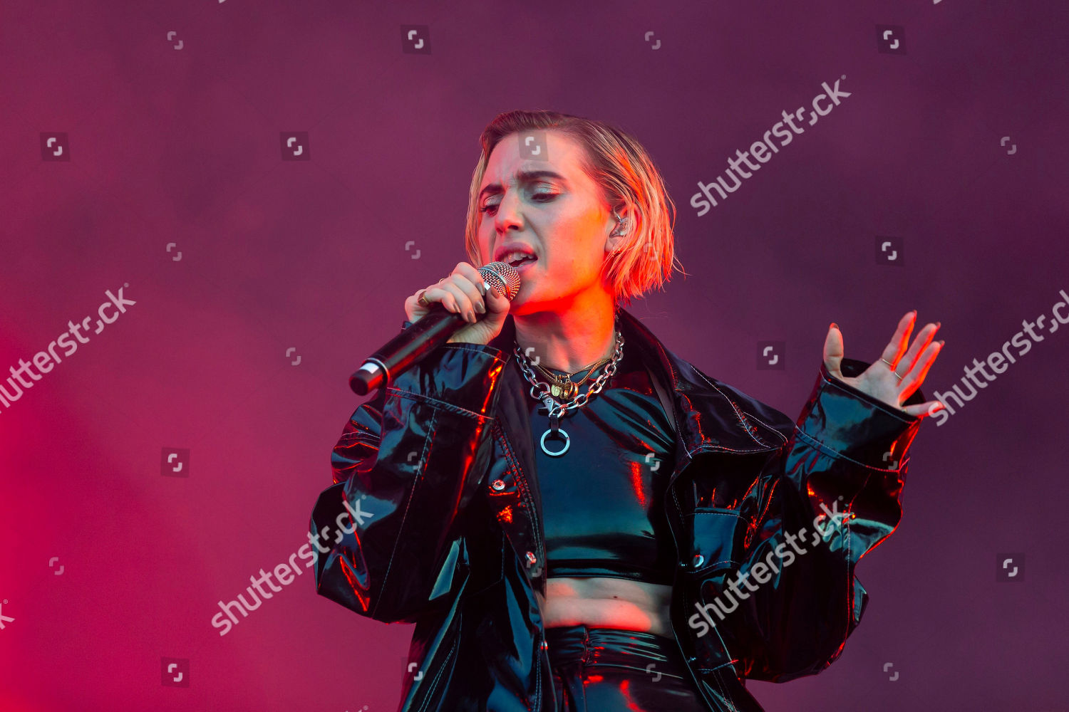 Swedish Singer Lykke Li Performs During Editorial Stock Photo - Stock ...