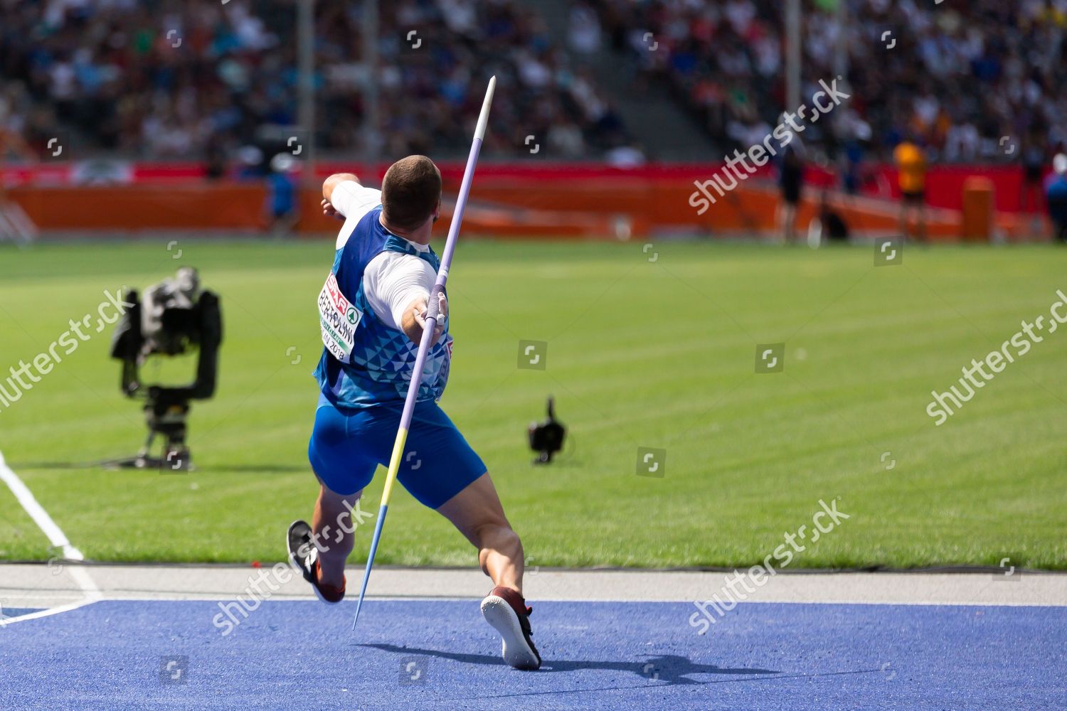 Roberto Bertolini Ita Javelin Throw Men Editorial Stock Photo - Stock ...
