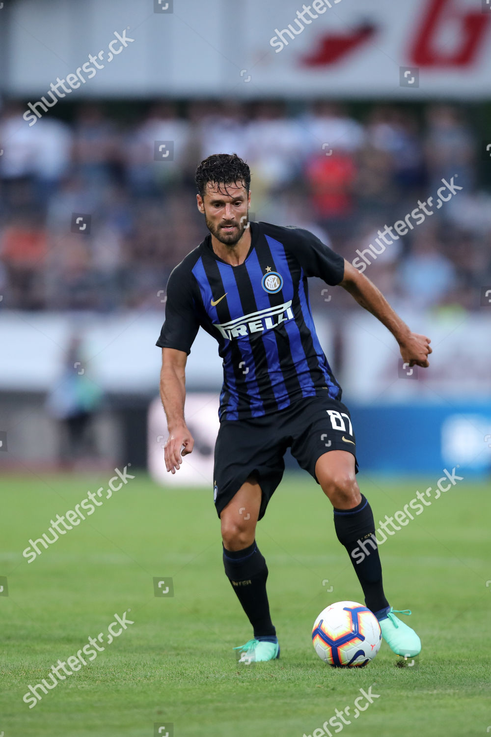 Antonio Candreva Inter Editorial Stock Photo - Stock Image | Shutterstock