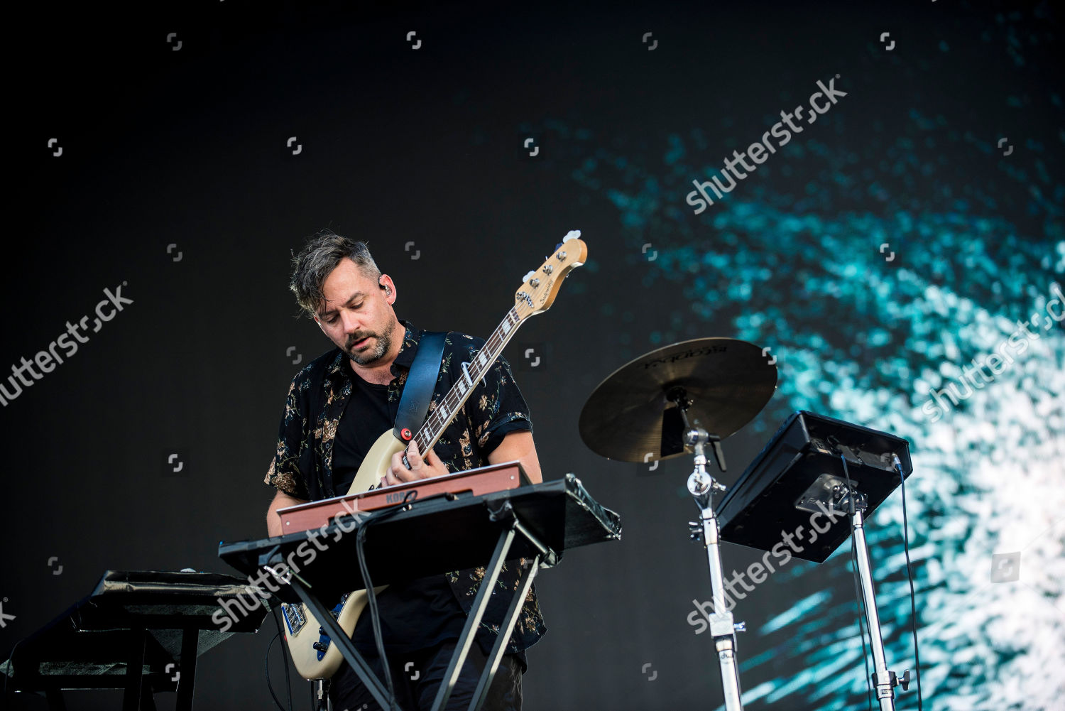 British Musician Simon Green Aka Bonobo Editorial Stock Photo - Stock ...