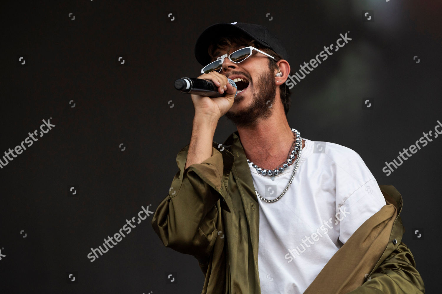 Belgian Singer Max Colombie Performs His Editorial Stock Photo - Stock ...