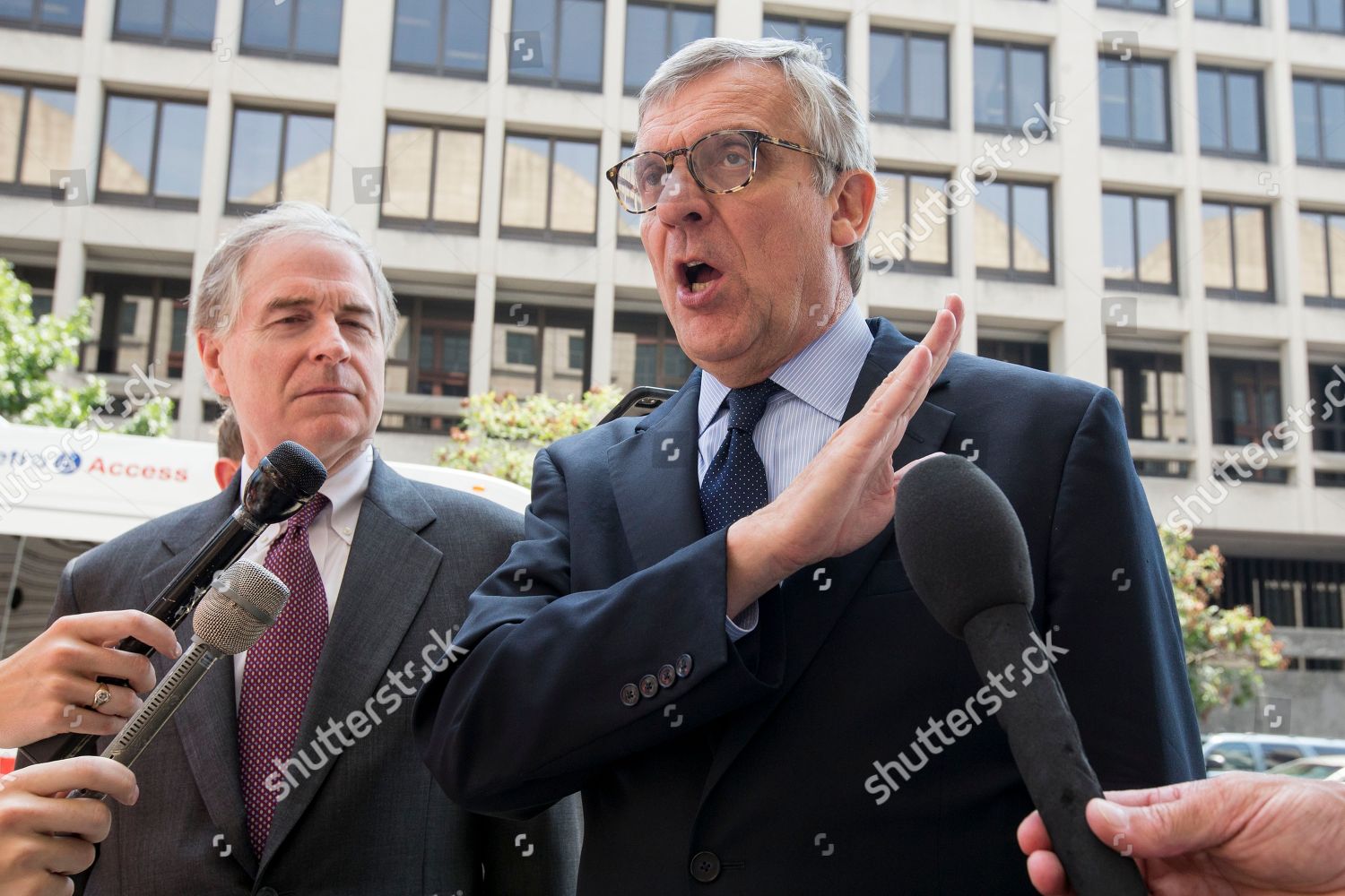 Paul Kamenar R Attorney Representing Andrew Editorial Stock Photo ...