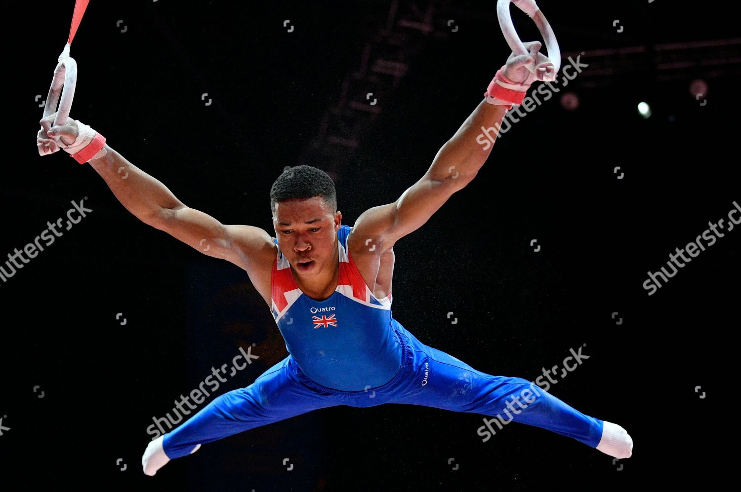 Britains Joe Fraser Competes On Rings Editorial Stock Photo - Stock ...