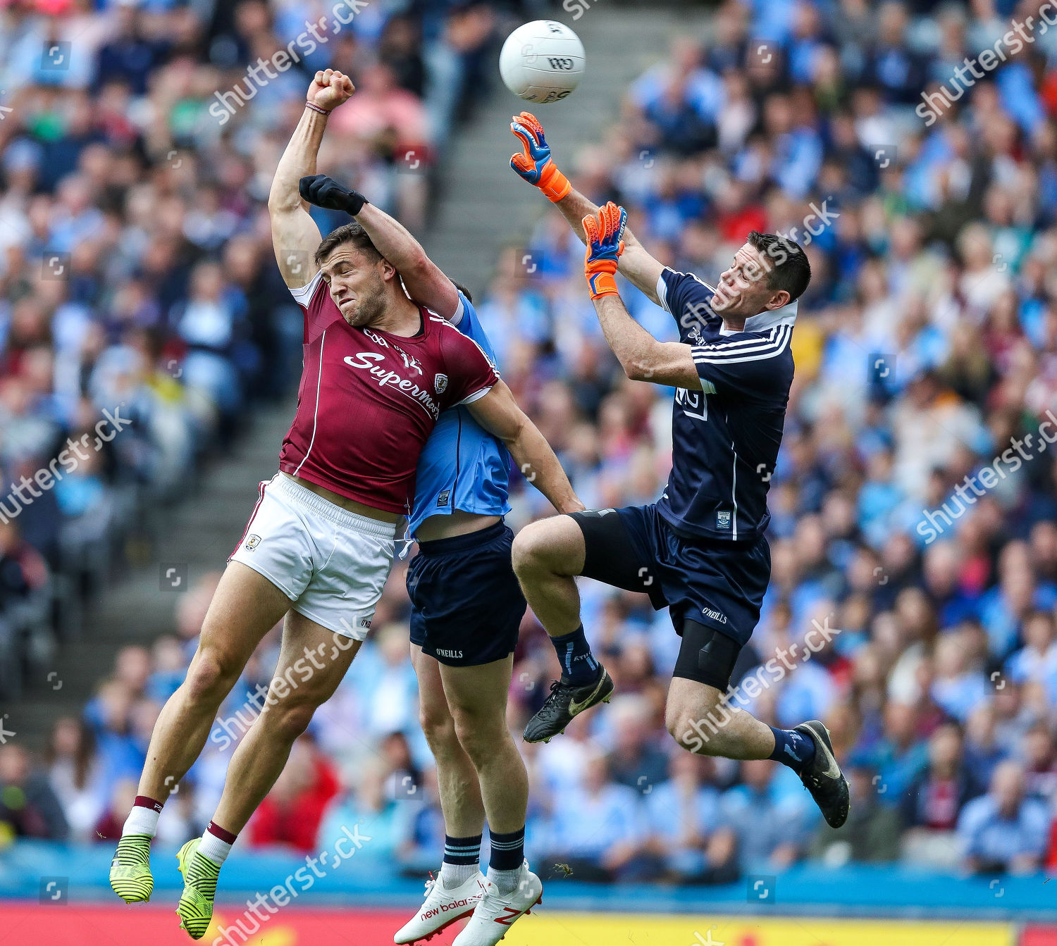 Dublin Vs Galway Galways Damien Comer Editorial Stock Photo - Stock ...