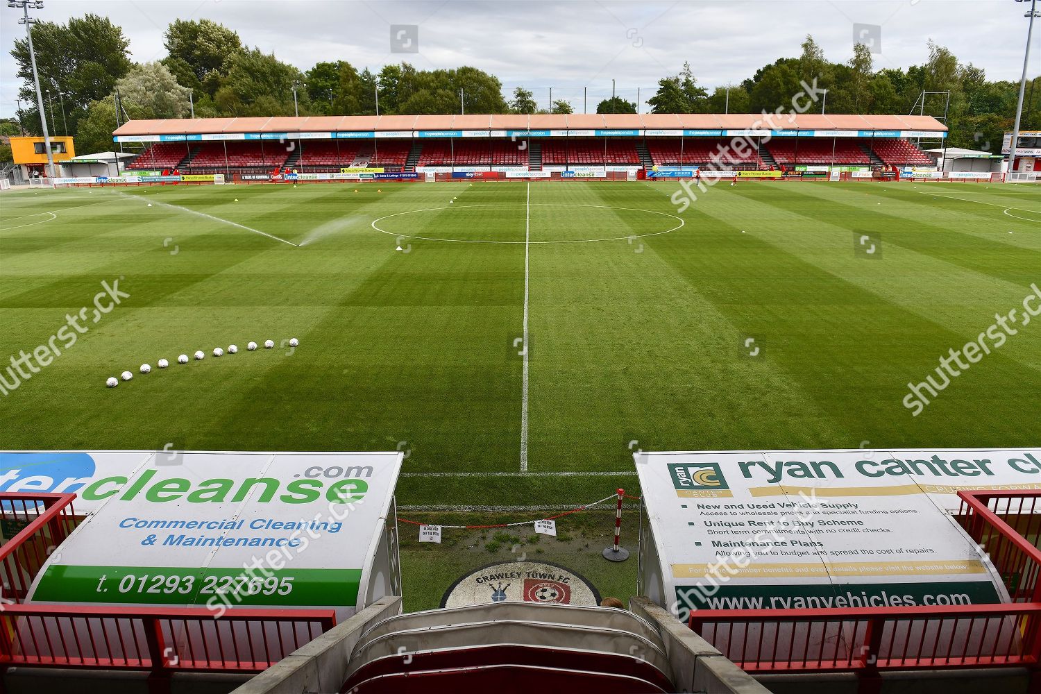Checkatrade Stadium Before Match During Efl Editorial Stock Photo ...