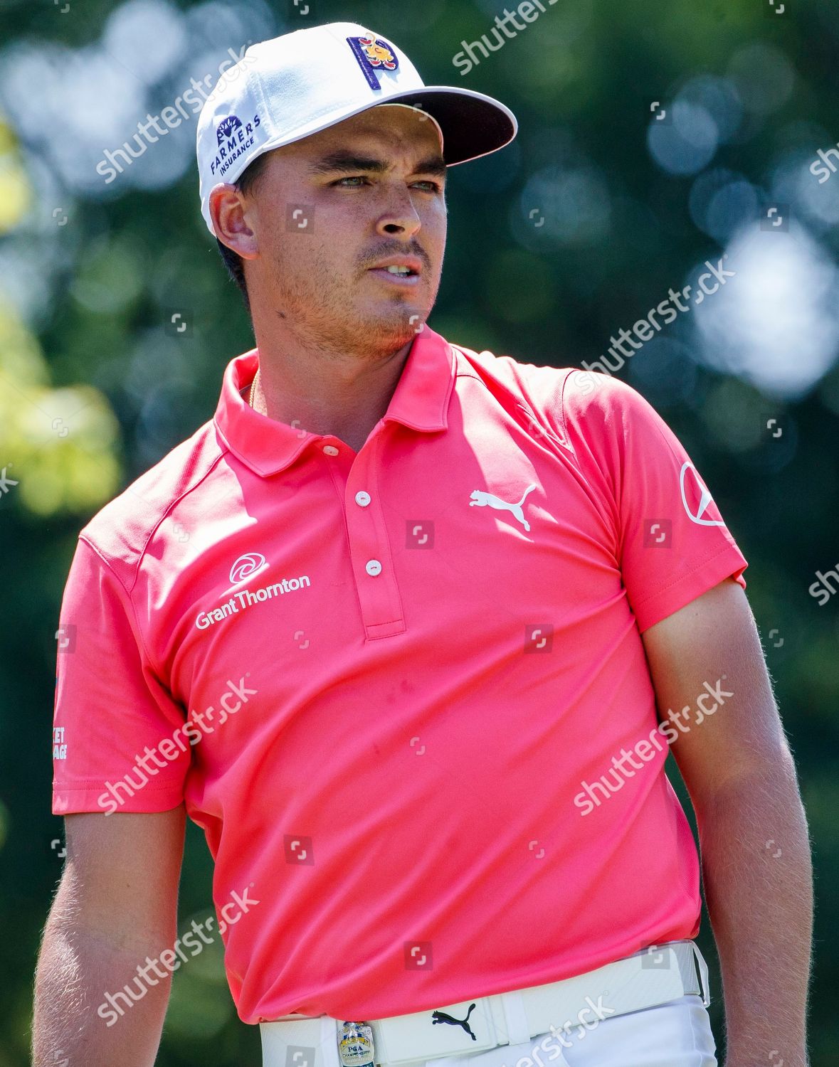 Rickie Fowler Us On 2nd Tee Editorial Stock Photo - Stock Image ...
