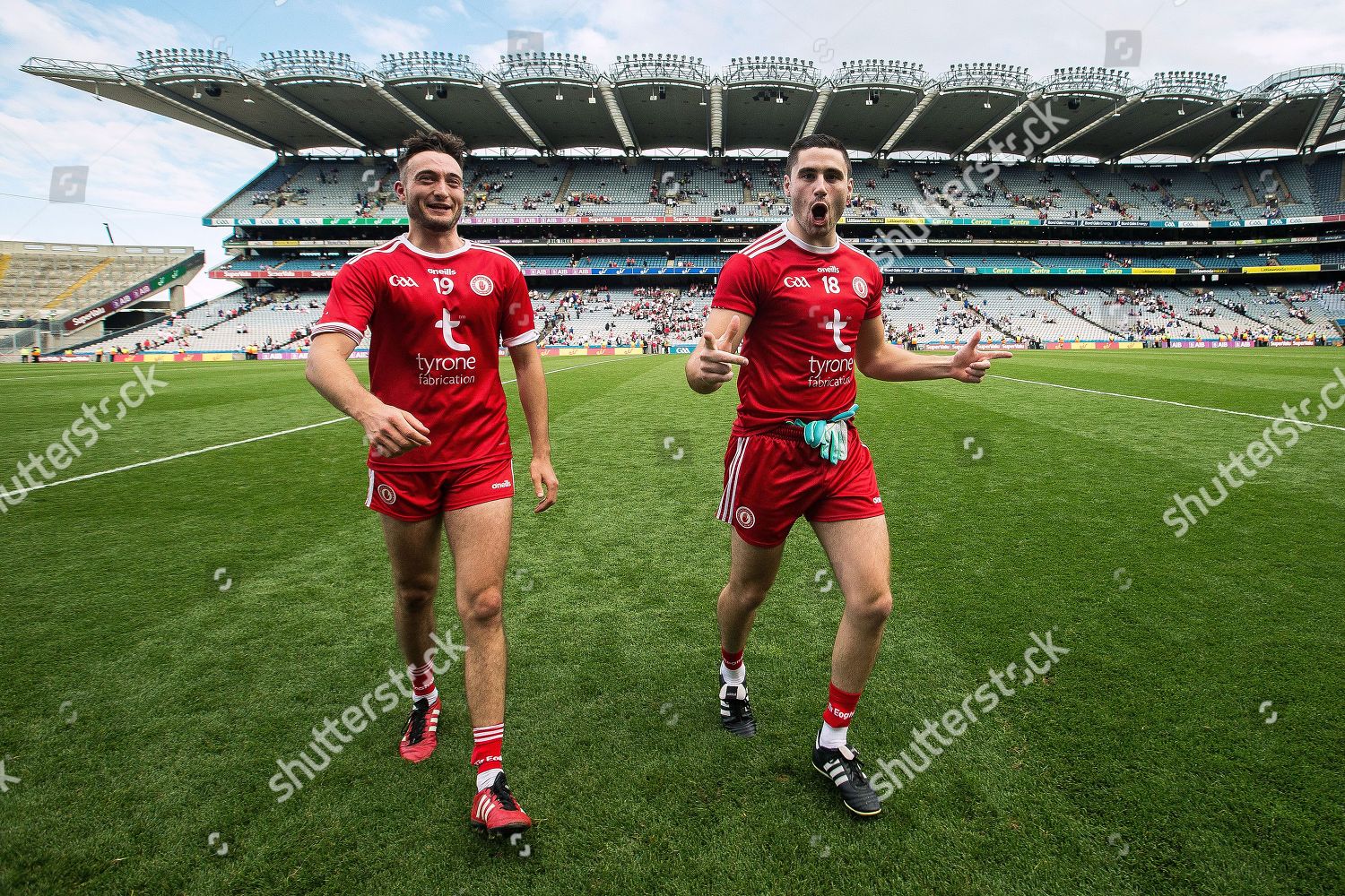 Monaghan Vs Tyrone Michael Cassidy Harry Editorial Stock Photo - Stock ...