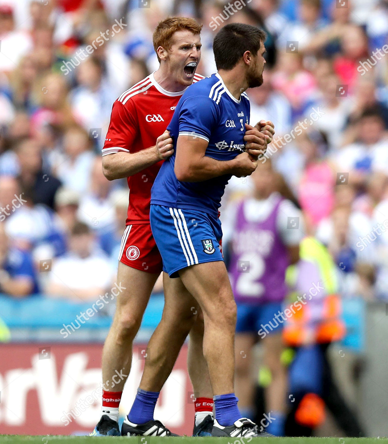 Monaghan Vs Tyrone Peter Harte Celebrates Editorial Stock Photo - Stock ...