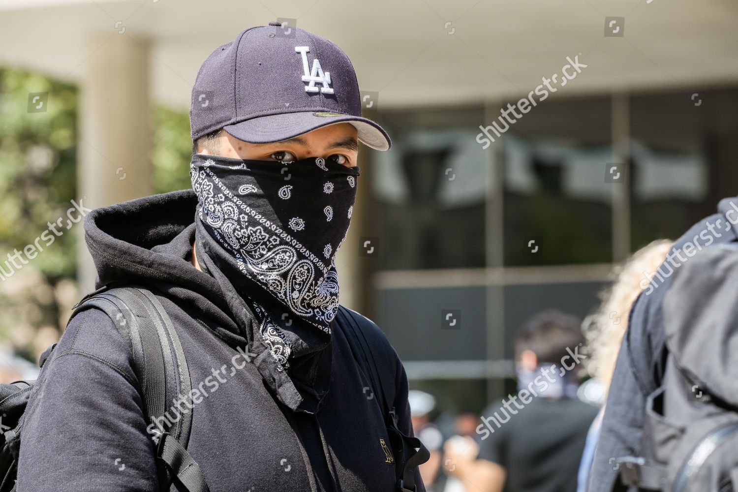Masked Antifa Member Editorial Stock Photo - Stock Image | Shutterstock