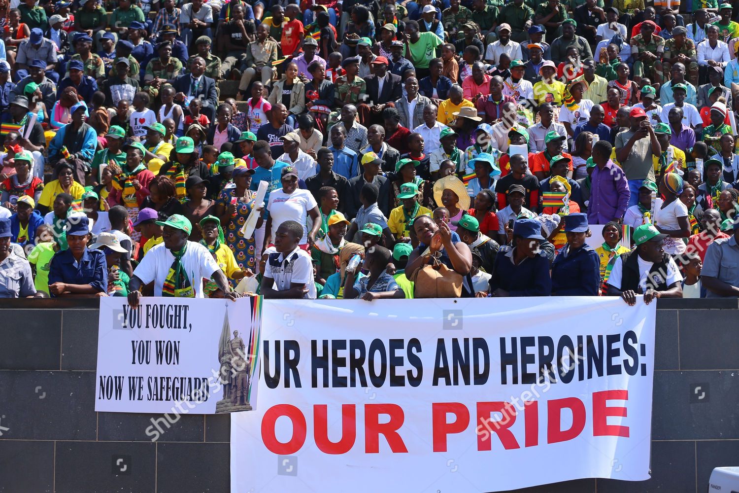 View Crowd People Attending Heroes Day Editorial Stock Photo - Stock ...