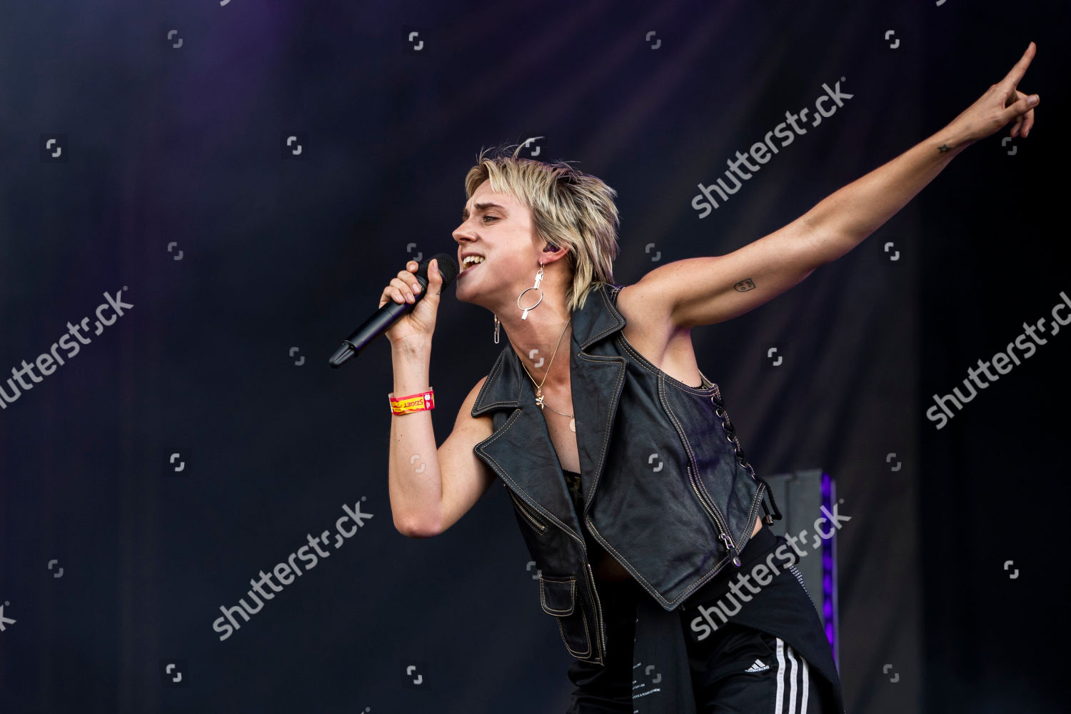 Danish Singer Songwriter Karen Marie Aagaard Editorial Stock Photo ...
