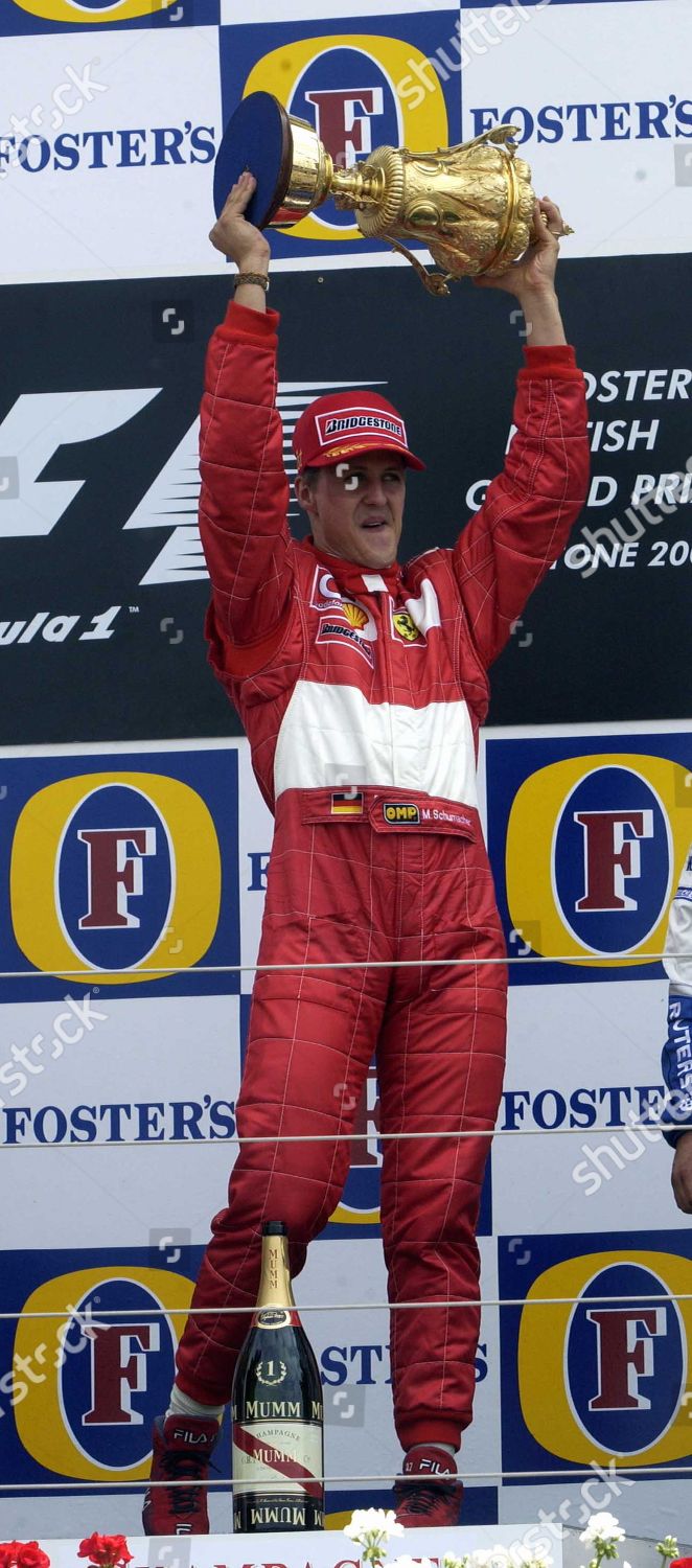 Michael Schumacher Wins Grand Prix Editorial Stock Photo - Stock Image ...