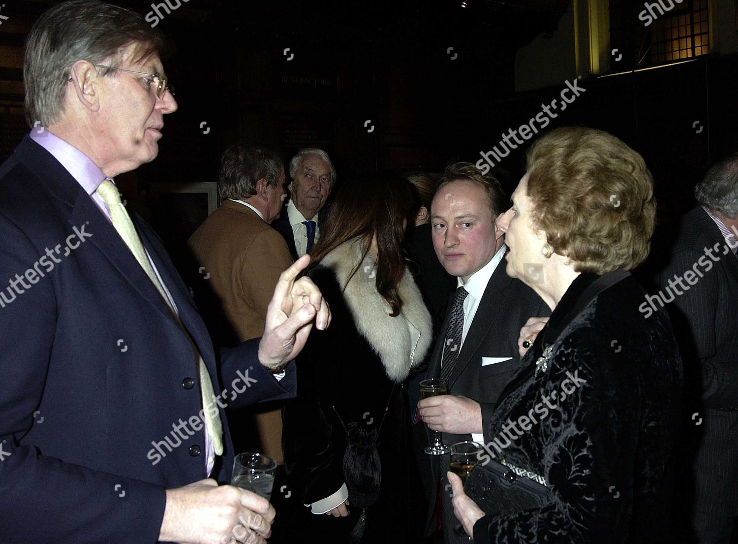 Bill Cash Mp Andrew Roberts Baroness Editorial Stock Photo - Stock ...