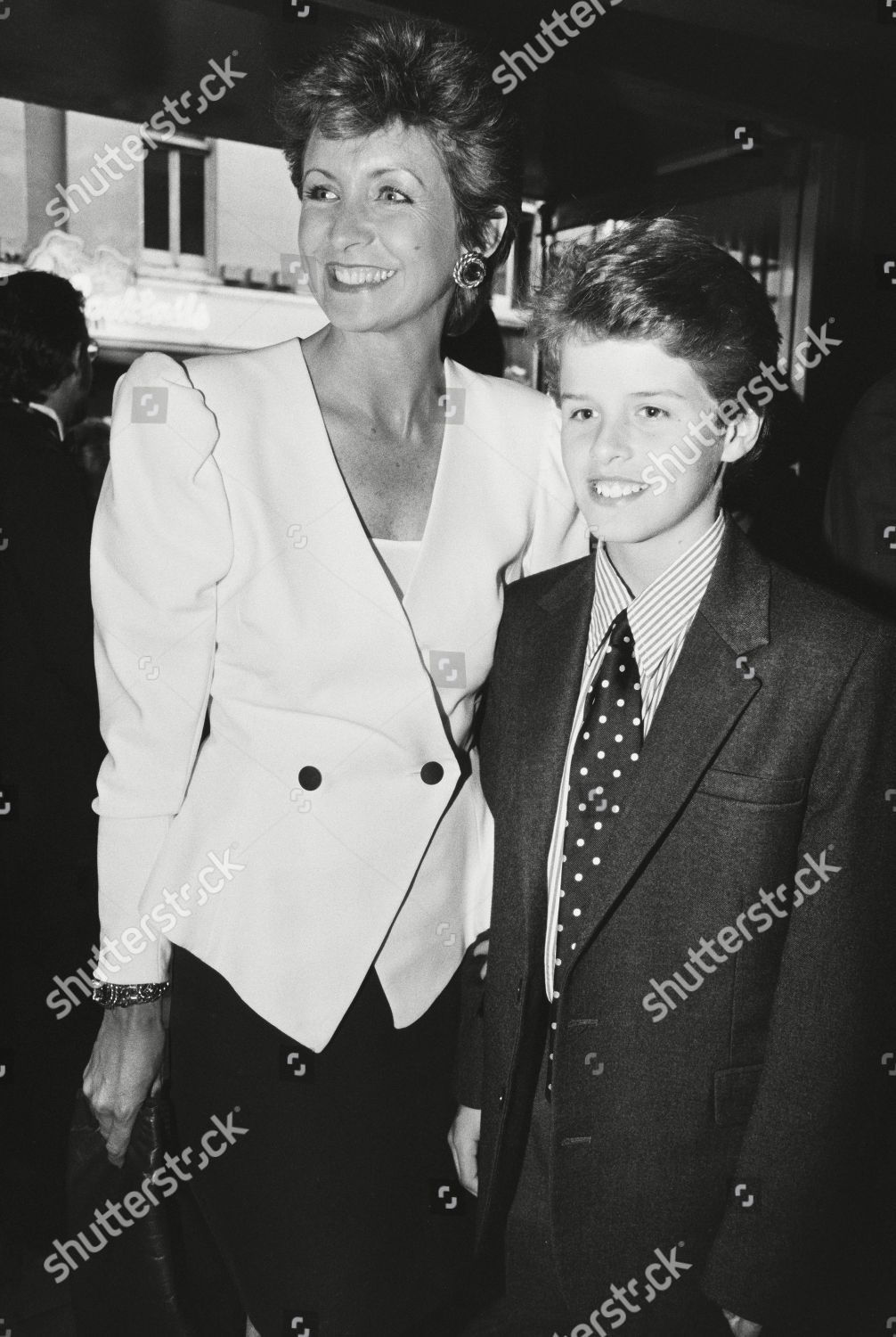 Sue Lawley Her Son Tom Editorial Stock Photo - Stock Image | Shutterstock