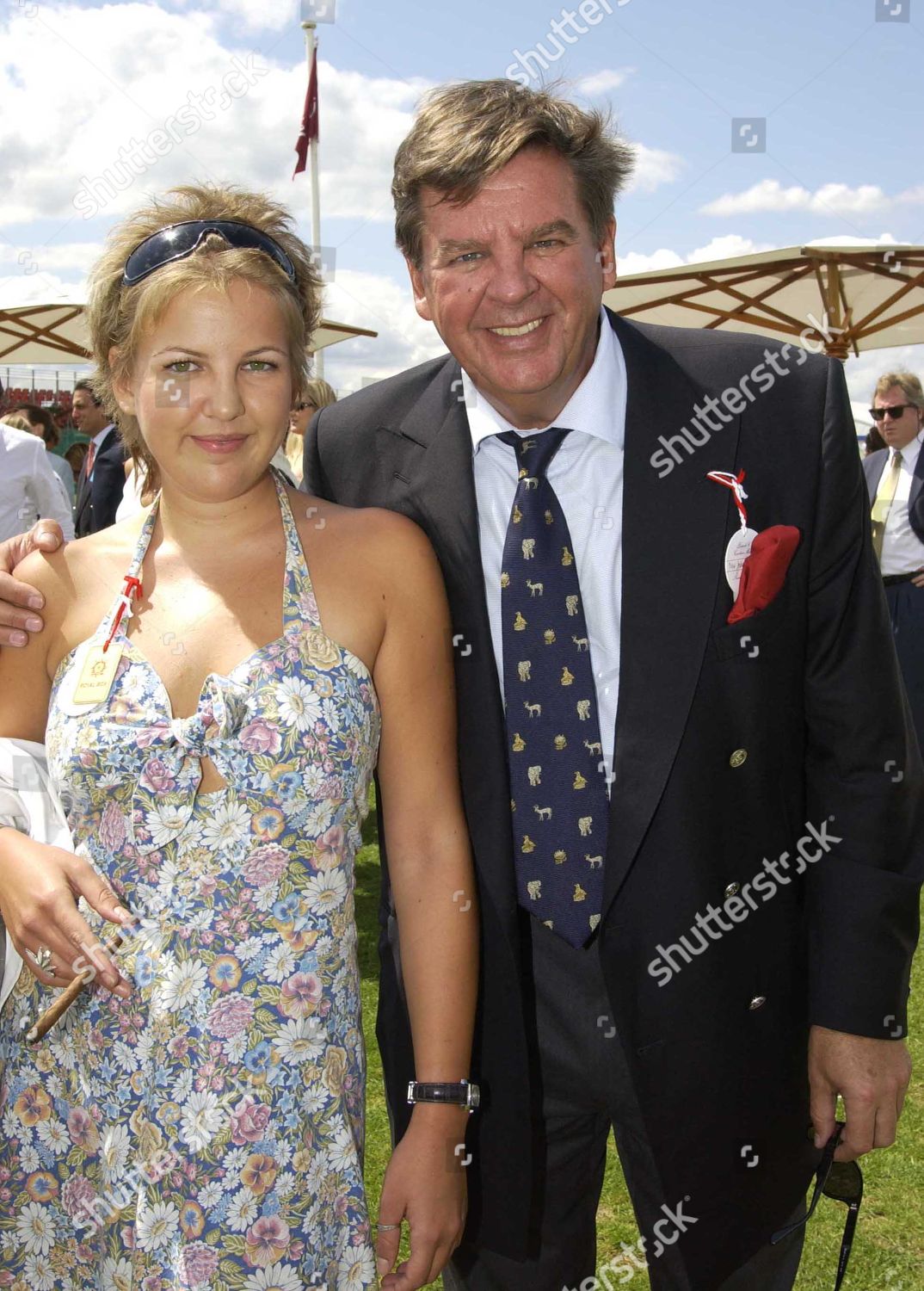 Hanneli Rupert Her Father Johann Rupert Editorial Stock Photo - Stock ...