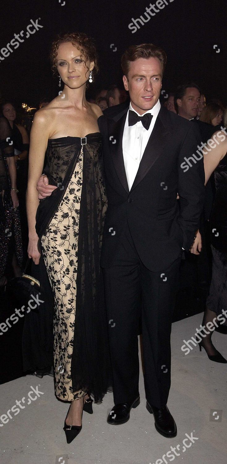 Toby Stephens His Wife Annalouise Plowman Editorial Stock Photo - Stock ...