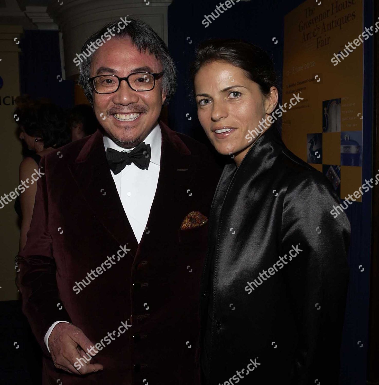 DAVID TANG HIS WIFE LUCY WASTNAGE Editorial Stock Photo - Stock Image ...