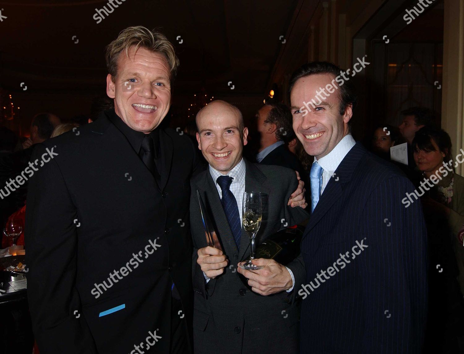 Gordon Ramsay Ronan Sayburn Marcus Wareing Editorial Stock Photo ...