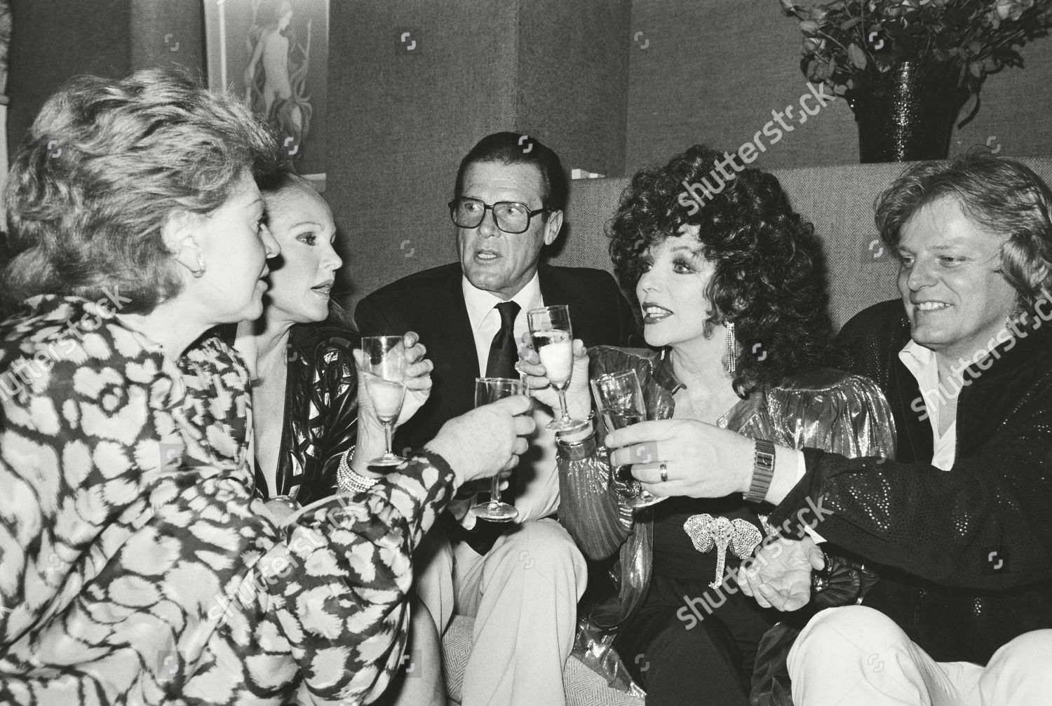 Regine Ursula Andress Roger Moore Joan Editorial Stock Photo - Stock ...