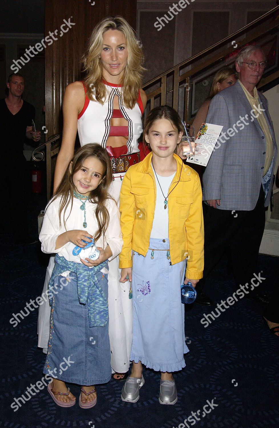 Lisa Butcher Her Daughters Olivia Amber Editorial Stock Photo - Stock ...