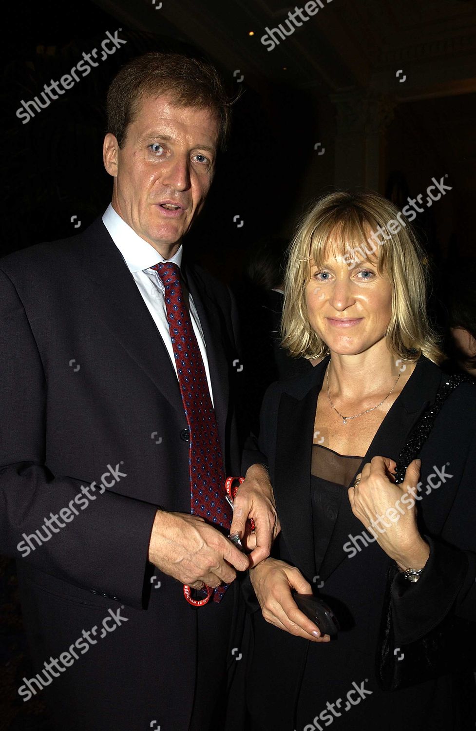 Alastair Campbell His Partner Fiona Millar Editorial Stock Photo ...