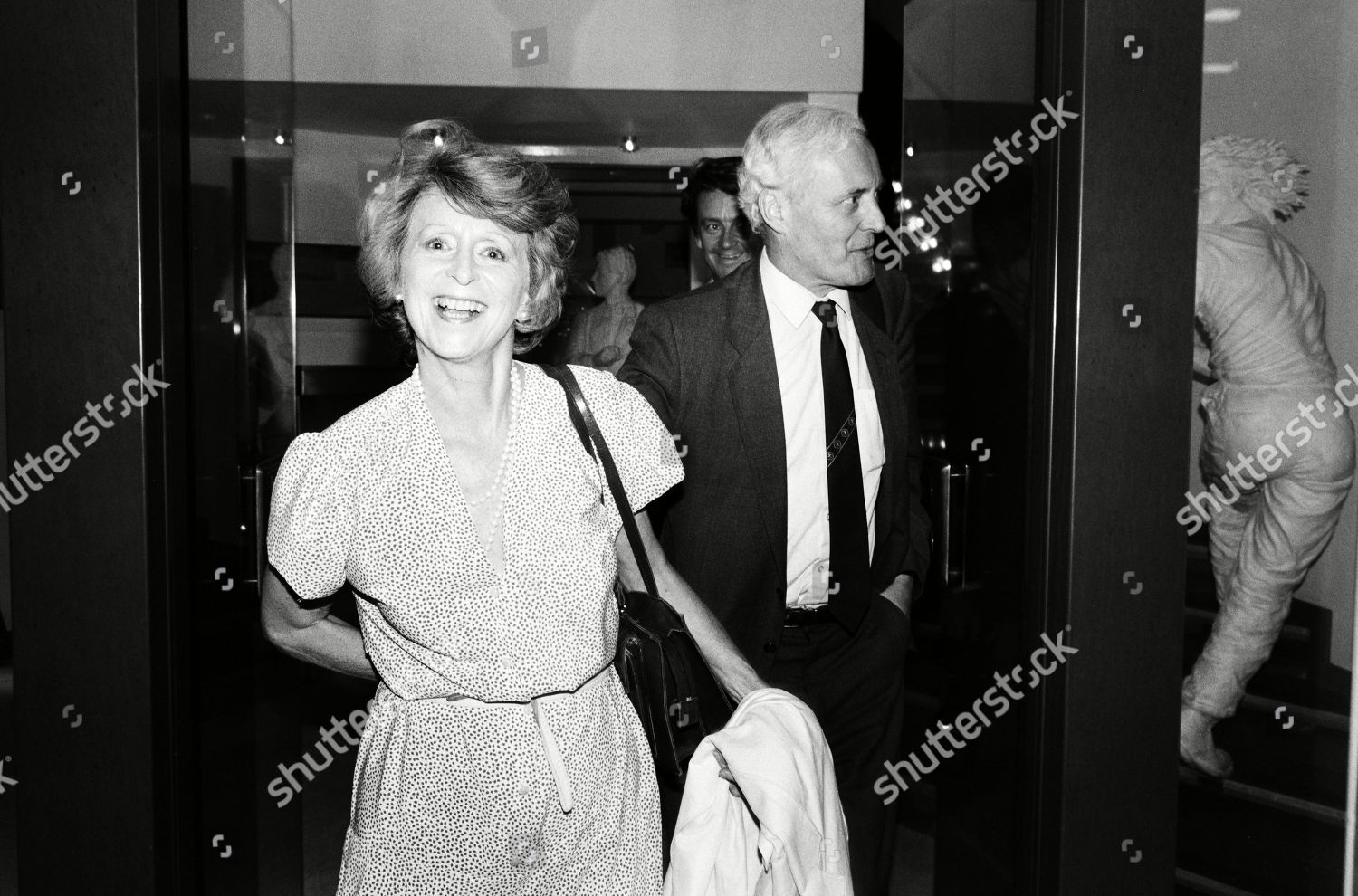 Tony Benn His Wife Caroline Benn Editorial Stock Photo - Stock Image ...