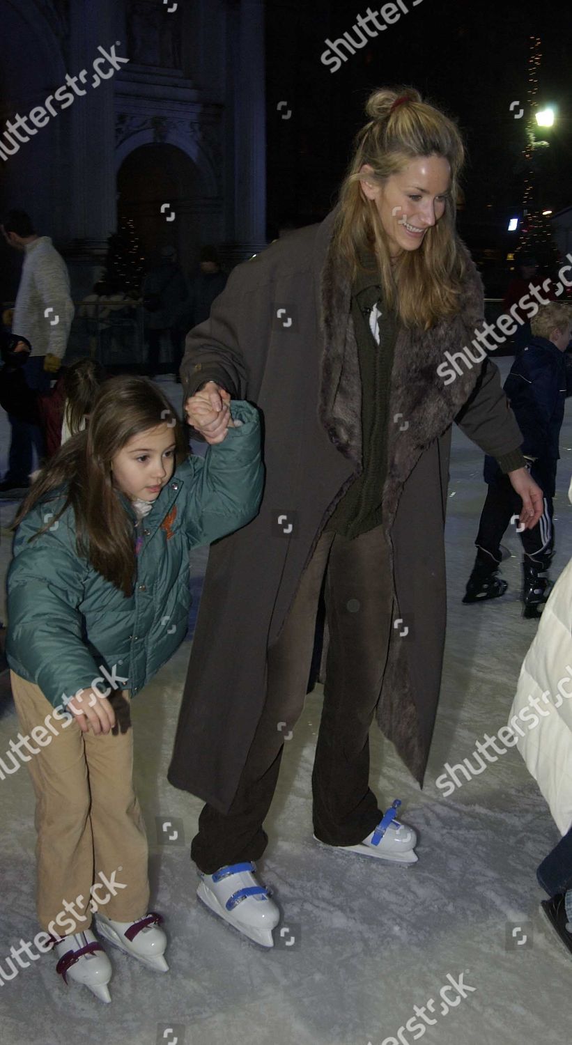 Lisa Butcher Her Daughters Olivia Amber Editorial Stock Photo - Stock ...