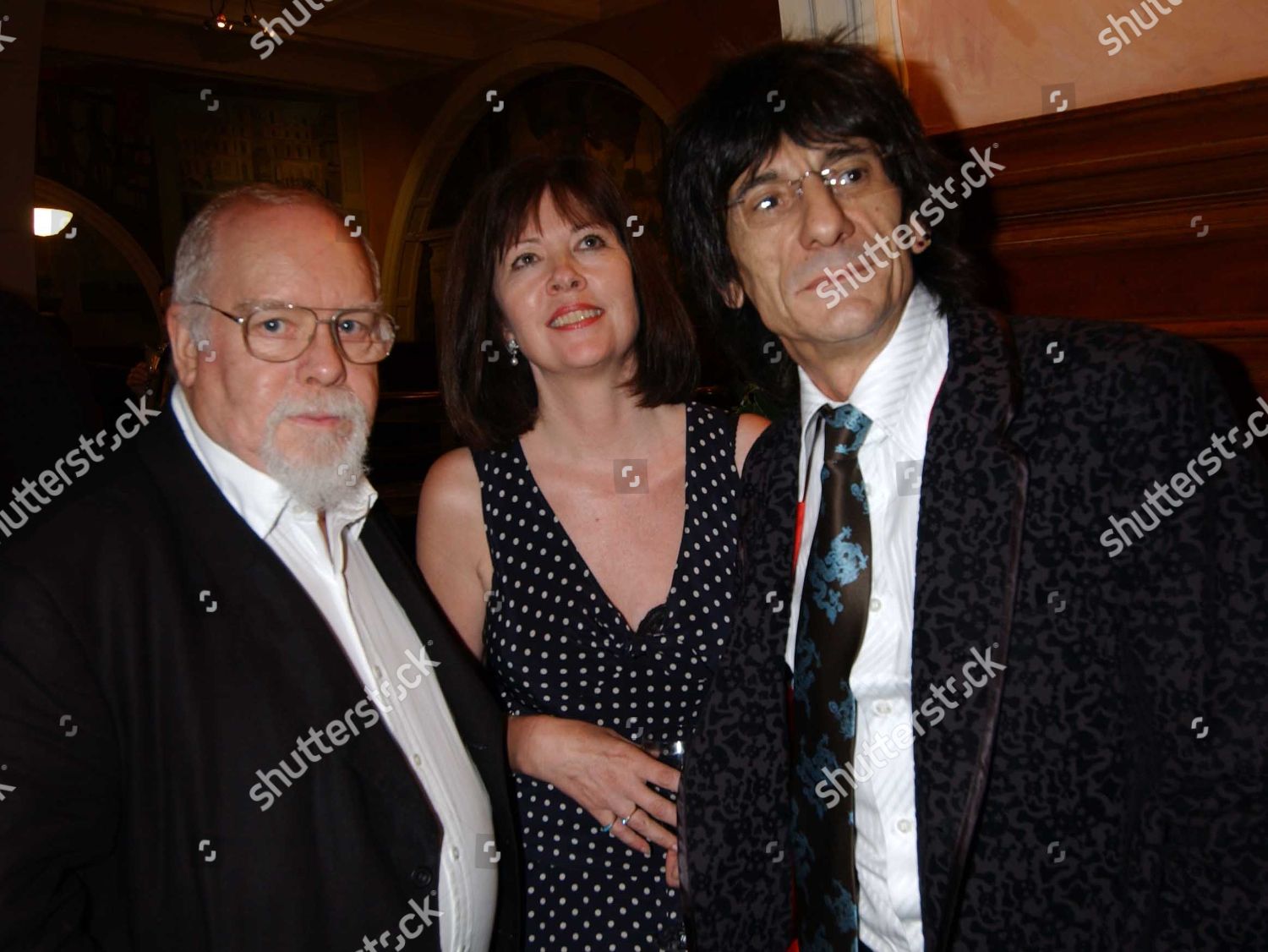 Peter Chrissie Blake Ronnie Wood First Editorial Stock Photo - Stock ...