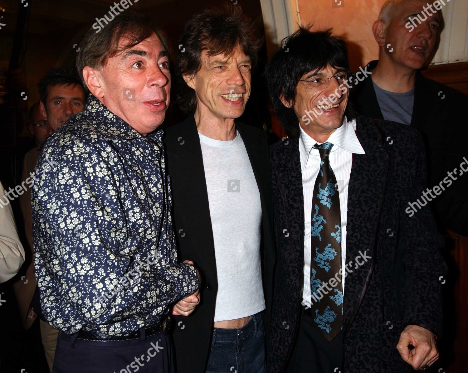 Lord Andrew Lloyd Webber Mick Jagger Editorial Stock Photo - Stock ...
