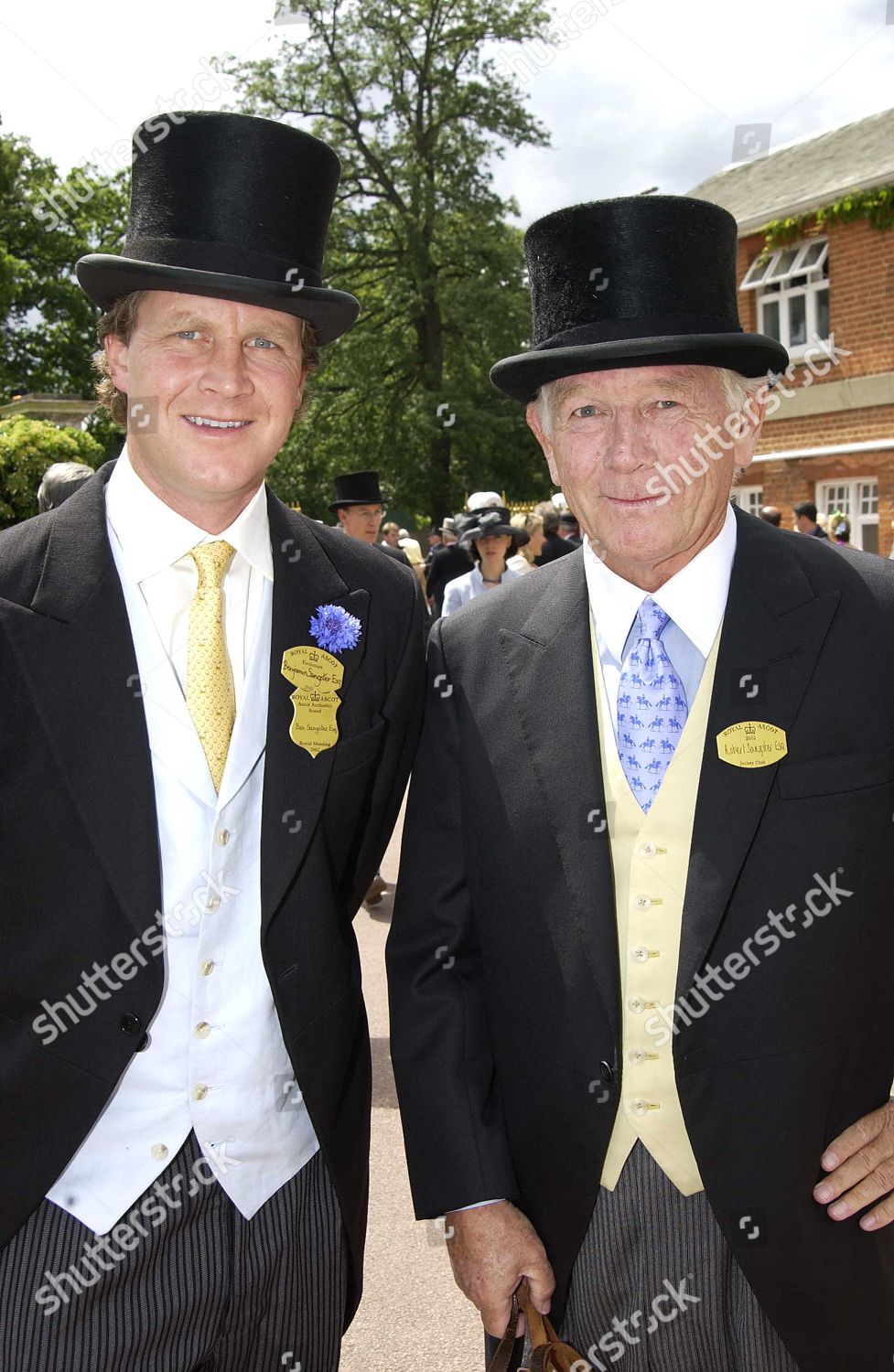 Benjamin Sangster His Father Robert Sangster Editorial Stock Photo ...