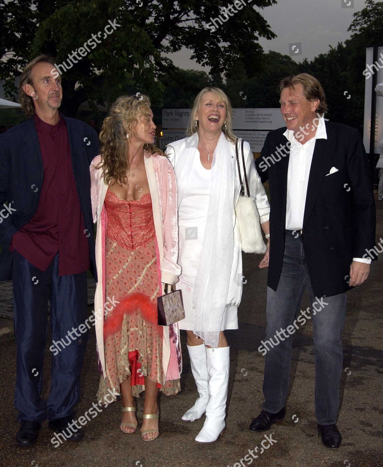 Mike Rutherford His Wife Angie Rutherford Editorial Stock Photo - Stock ...