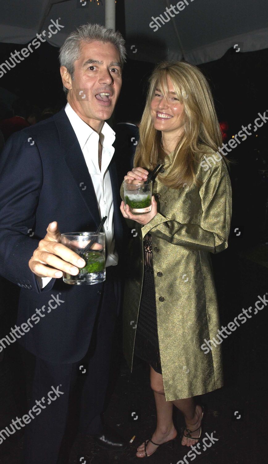 John Frieda His Wife Avery Agnelli Editorial Stock Photo - Stock Image ...