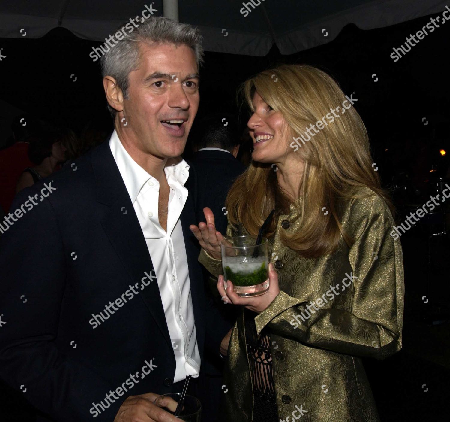 John Frieda His Wife Avery Agnelli Editorial Stock Photo - Stock Image ...