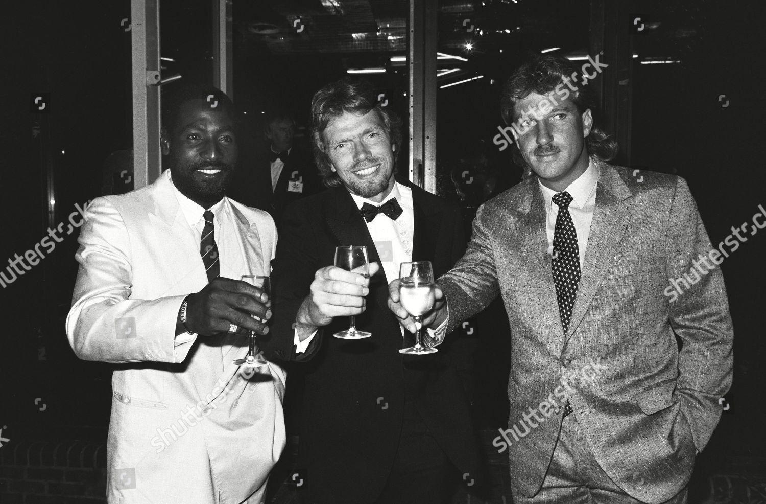 Viv Richards Richard Branson Ian Botham Editorial Stock Photo - Stock ...